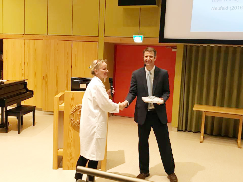 Celebert studiebesøk av professor James Rudolph - Helse Bergen HF